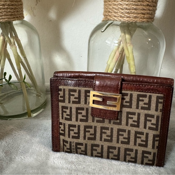 Fendi | Bags | Fendi Compact Wallet | Poshmark